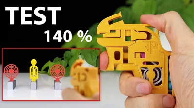 BB Gun 2.0 | fully printed | shoots over 5m! by PeliX3D MakerWorld ...