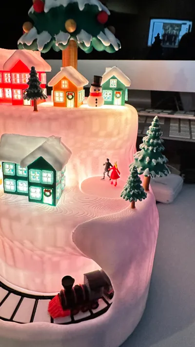 Animated Winter Wonderland by chiz_m MakerWorld: Download Free 3D Models