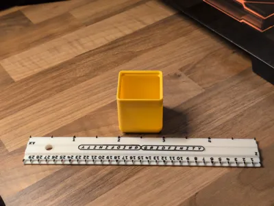 Gridfinity Ruler MKII [5 Unit Length For A1 Mini] by engineering by ...