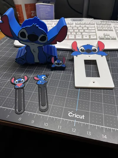 Stitch Bookmark by Cry3DLab MakerWorld: Download Free 3D Models
