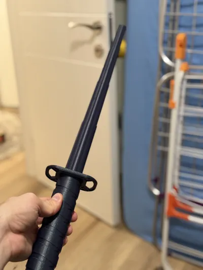 Collapsible Katana Sword (Print-in-Place) - Free 3D Print Model ...