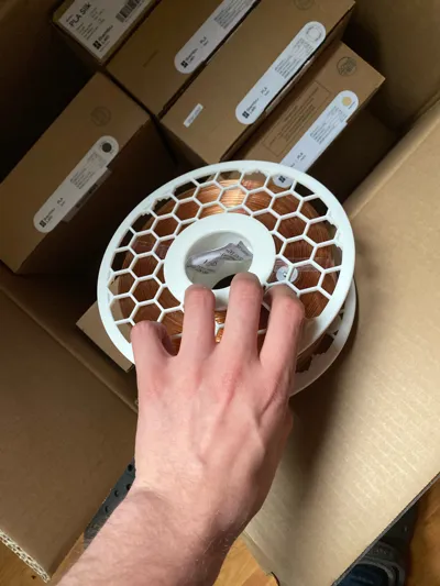 Bambu Lab Reusable Refill Spool - Free 3D Print Model - MakerWorld