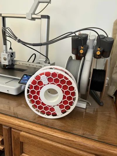 Bambu Lab Reusable Refill Spool - Free 3D Print Model - MakerWorld