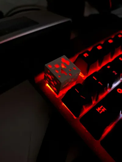 Minecraft Ore Keycaps by Huhhhh_ MakerWorld: Download Free 3D Models