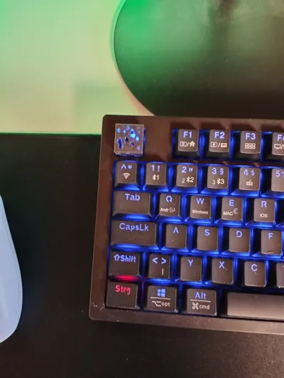 Minecraft Ore Keycaps by Huhhhh_ MakerWorld: Download Free 3D Models