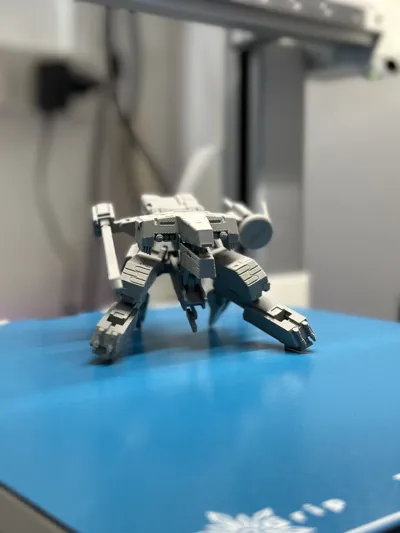 Plastic Gear Rex (Metal Gear Rex Inspired Model) - Free 3D Print Model ...