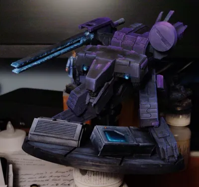 Plastic Gear Rex (Metal Gear Rex Inspired Model) - Free 3D Print Model ...