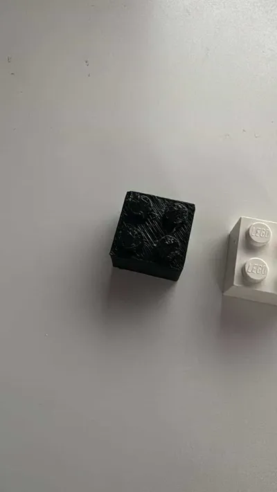 Precision-engineered 2x2 Legos-compatible Brick by hollowmaker - MakerWorld