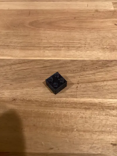 Precision-engineered 2x2 Legos-compatible Brick - Free 3D Print Model ...