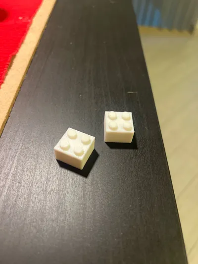 Precision-engineered 2x2 Legos-compatible Brick by hollowmaker ...