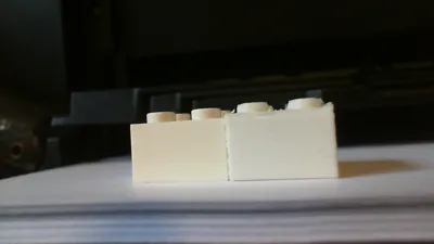 Precision-engineered 2x2 Legos-compatible Brick - Free 3D Print Model ...