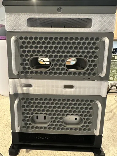 Mac mini "Rack Pro" set for M4 Mac mini + add-ons by Jerrod H ...