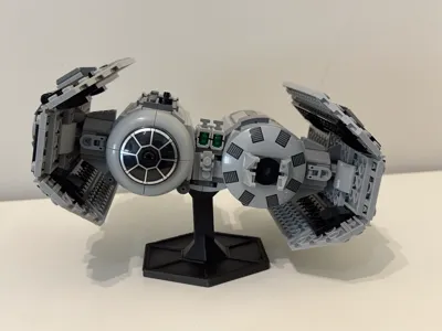 Angled Star Wars Brick (LEGOs) Space Ship Stand by Kennen3D MakerWorld ...