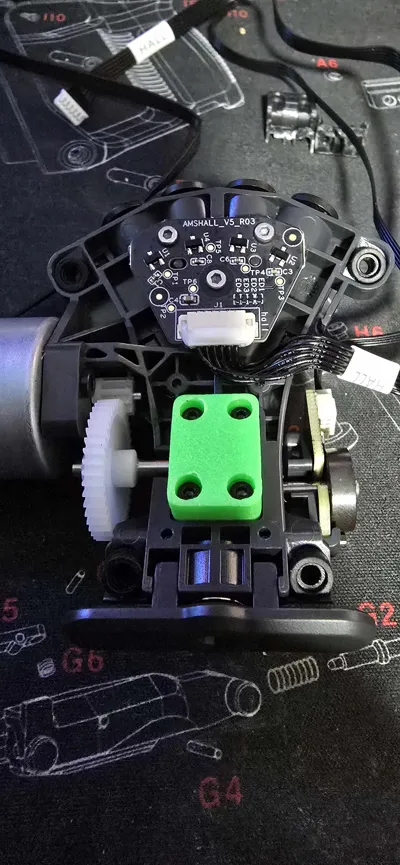 Bambulab AMS internal hub motor mount replacement - Free 3D Print Model ...