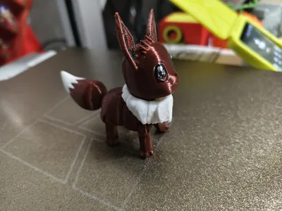Pocket Pets - Flexi Eevee - PokePet by FilliFuu MakerWorld: Download ...