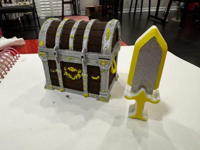 DnD Openable Ornate Treasure Chest by Jonparrish3DMakerWorld: Download ...