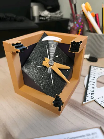Cosmic Chronos Cube: A 4D Journey in Space-Time - Free 3D Print Model ...
