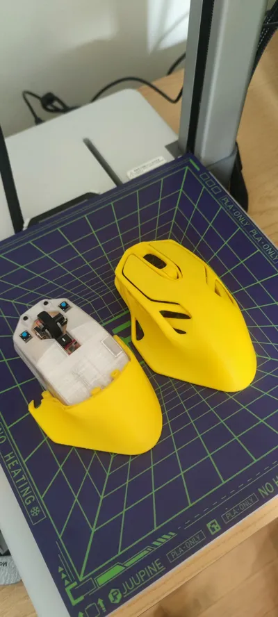 Wireless Mouse 002 - rounded rear - no logo Remixed by Poorly Designed ...