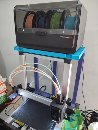 ACE rack for Anycubic Kobra 3 by Ebb and Flo Creations MakerWorld ...