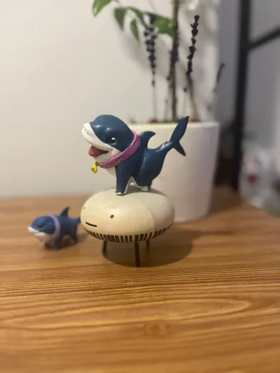 Jeff the Land Shark Figure - Free 3D Print Model - MakerWorld