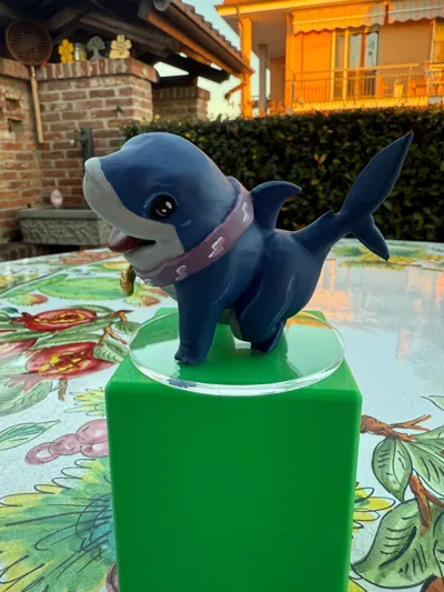 Jeff the Land Shark Figure - Free 3D Print Model - MakerWorld