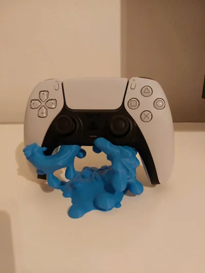 stand controller ps5 slime - Free 3D Print Model - MakerWorld