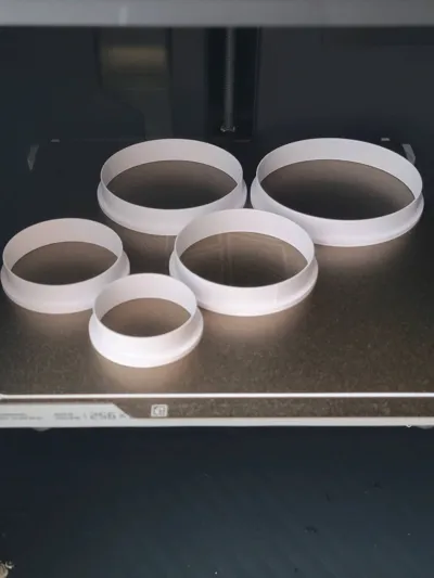 Circle Cookie Cutters - Free 3D Print Model - MakerWorld