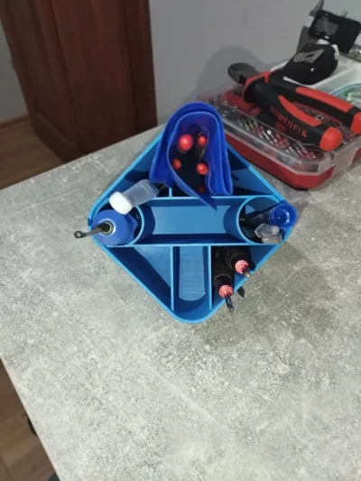 Desk Organizer - Slanted Cube by Meyui - MakerWorld