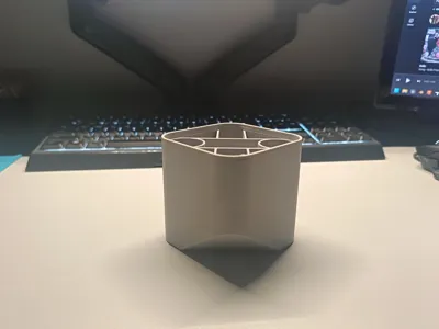 Desk Organizer - Slanted Cube by Meyui MakerWorld: Download Free 3D Models