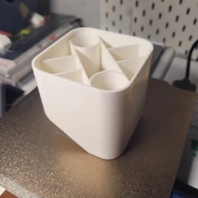 Desk Organizer - Slanted Cube by Meyui MakerWorld: Download Free 3D Models