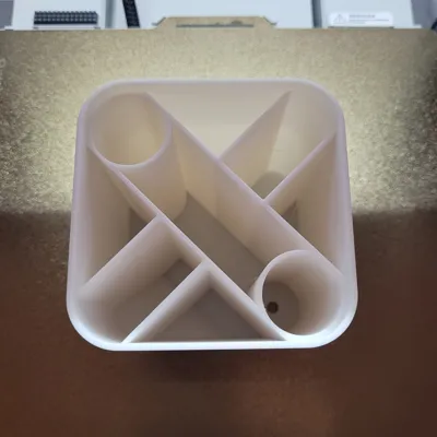 Desk Organizer - Slanted Cube by Meyui MakerWorld: Download Free 3D Models