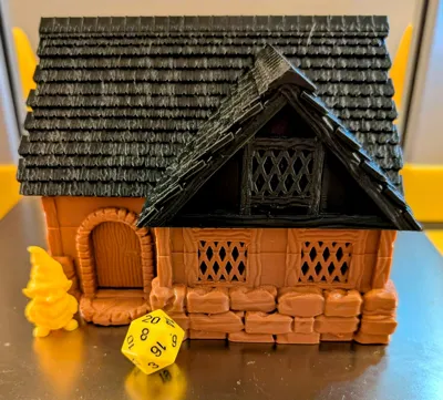 Fantasy commoner house - DND wargaming terrain by everythingDND ...