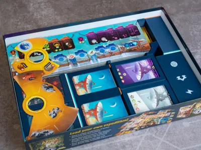 SETI Boardgame Insert Organizer by OhmMakerWorld: Download Free 3D Models