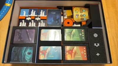 SETI Boardgame Insert Organizer by Ohm MakerWorld: Download Free 3D Models