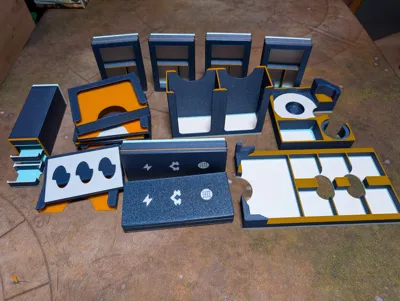 SETI Boardgame Insert Organizer by Ohm MakerWorld: Download Free 3D Models