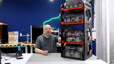 Dual AMS Sliding Rack - Bowtie Assembly by Will MakerWorld: Download ...