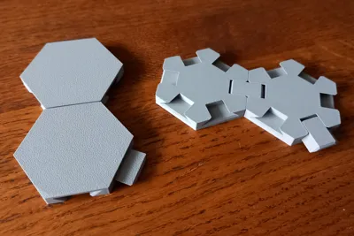 Hexagonal Tile System for Dungeons & Dragons (50mm Version) by ...