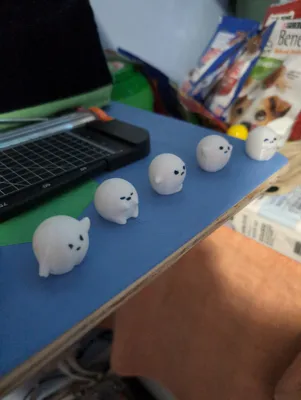 5 cute little guys, easy quick to print, ornament by CatMod3ler ...