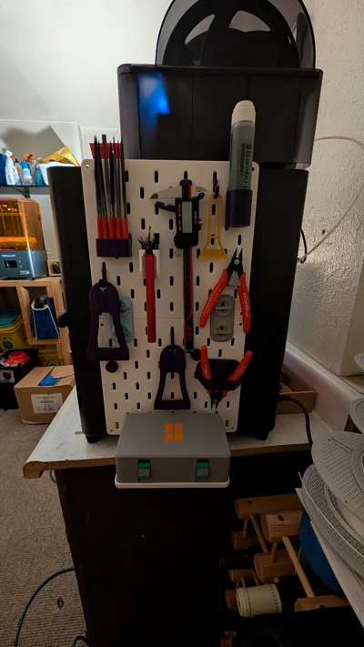 Skadis T-clip connector by RobVanBobbert MakerWorld: Download Free 3D Models