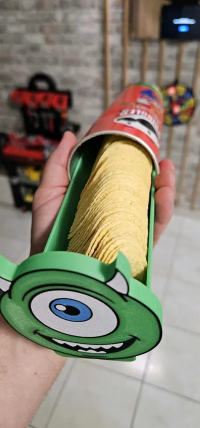 (Monstrous Version) Pringles Removal Tray with Lid by MARiiNSITO ...