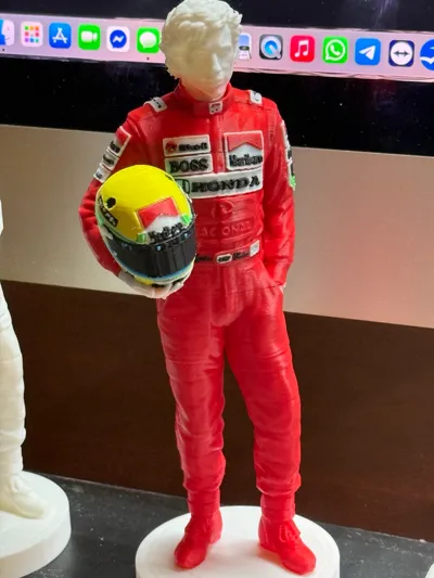 Ayrton Senna by antonio pallotta MakerWorld: Download Free 3D Models