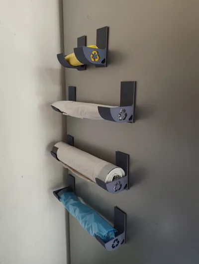 Slightly Over Engineered Trash Bag Roll Holder by MaxTee MakerWorld ...