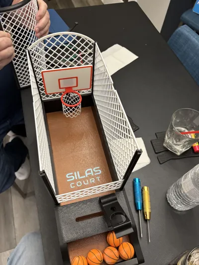 Desktop Arcade Basketball by Daniel MakerWorld: Download Free 3D Models