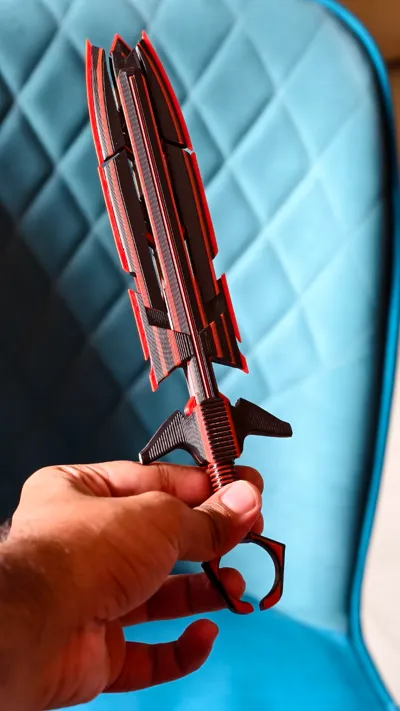 Mecha Sword with Movable Blades by Megatiks - MakerWorld