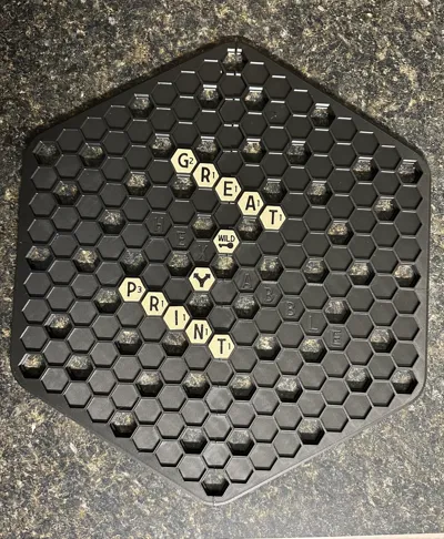 Hexabble: Scrabble Reimagined! by Arniel86 MakerWorld: Download Free 3D ...