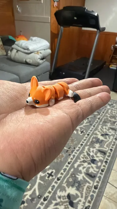 Articulated Corgi - Free 3D Print Model - MakerWorld