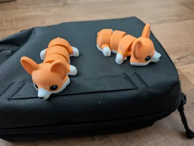 Articulated Corgi - Free 3D Print Model - MakerWorld