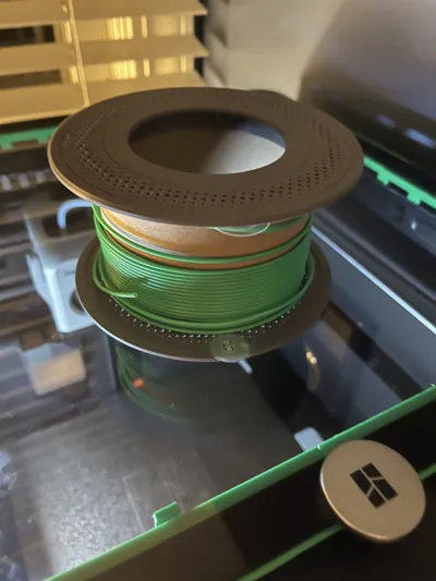 Bambu Spool Mini: A Small Spool for Waste Filament by Ren_Studio ...