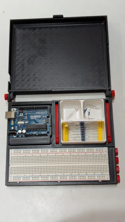 Modular Arduino UNO Breadboard Holder/ Workstation by DJL 3Designs ...