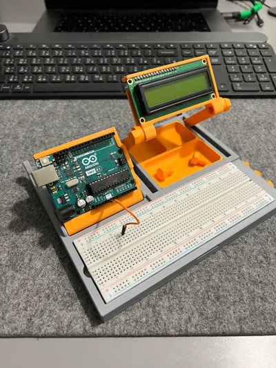 Modular Arduino UNO Breadboard Holder/ Workstation by DJL 3Designs ...